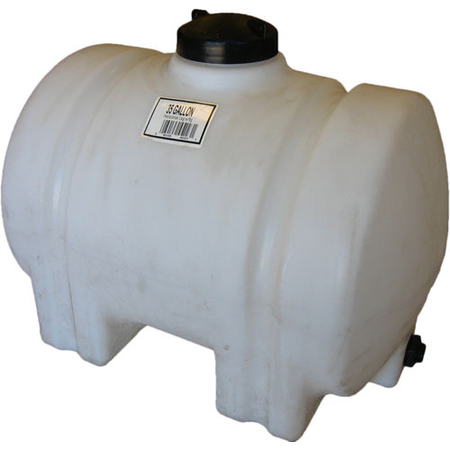 Norwesco 45223 35 Gallon Water Tank - Horizontal, White