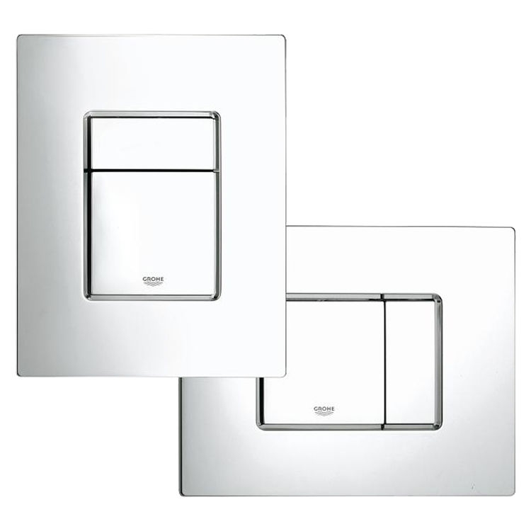 Grohe 38732000 Skate Cosmopolitan Flush Plate - StarLight Chrome