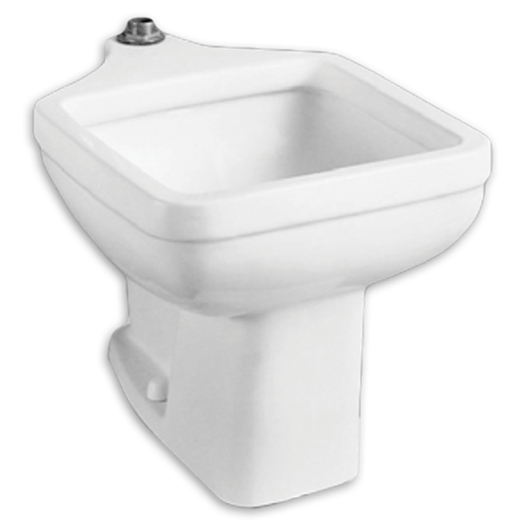 American Standard 9504.999.020 Floor-Mounted Clinic Service Sink, White