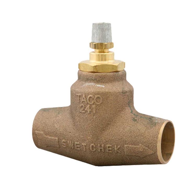 Taco 241-4 Flo-Check. Taco 241-4 Hydronic Heating Flow Checks, Check Valve