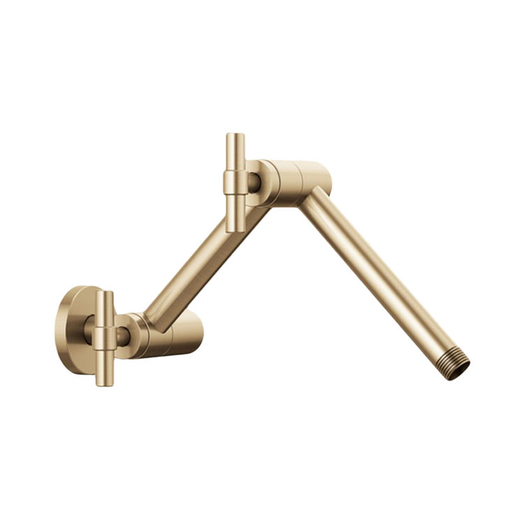 Brizo Shower Arm And Flange - Luxe Gold (RP81434GL) | PlumbersStock