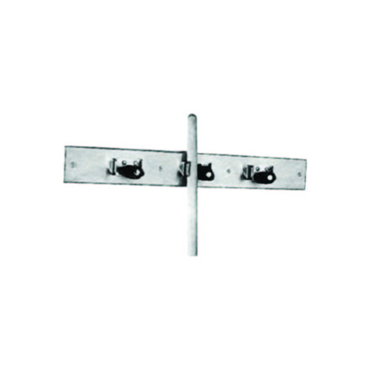 Delta Commercial 28T910 Mop Hanger 3" X 26" 3 Spring Loaded Rubber Grip ...