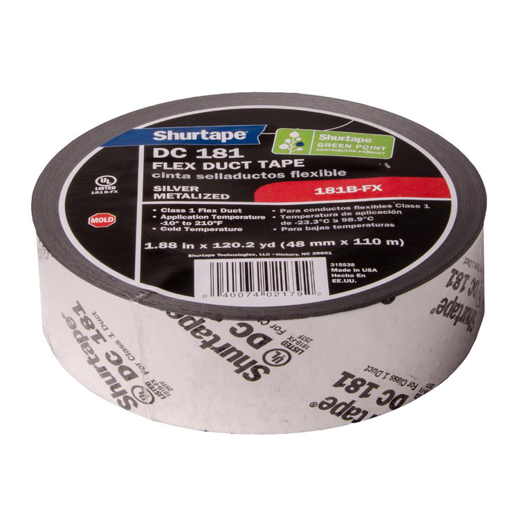 Diversitech 640-FD2S Silver 2-Inch Flex Duct Tape | PlumbersStock