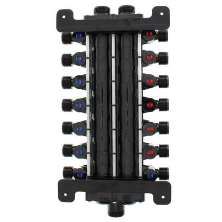 Viega 49142 Manabloc 14-Port Distribution Manifold, 3/8" - Smart ...
