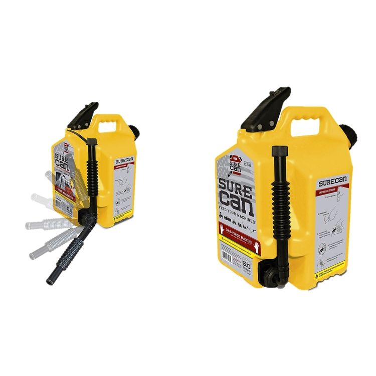 SureCan 5 Gallon Yellow Gas Can for Diesel Fuel - SUR50D1