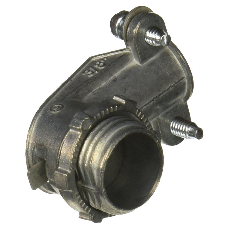 Halex 91100 Conduit Elbow, 90 deg, 3/8 in Flexible, Die Cast Zinc