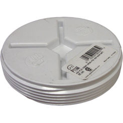 8 Inch PVC Sewer & Drain Cap Fitting | PlumbersStock