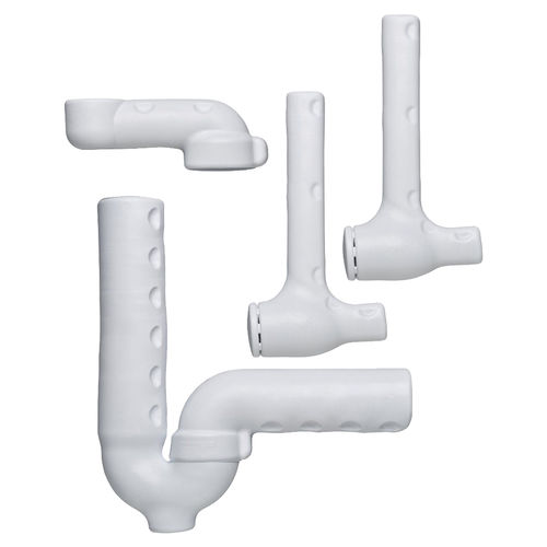 TrueBro 103E-Z One P-Trap Cover with 2 Angle Valves and 1 Offset Cover